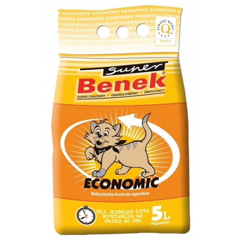 SUPER BENEK - STANDARD NATURALNY 5L | Dobra Cena | Sklep Online - Zooclick